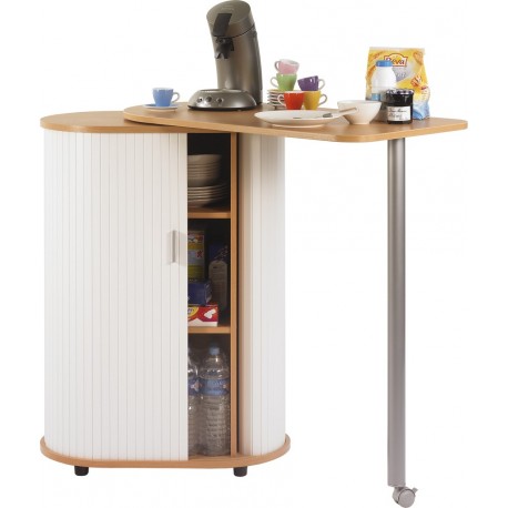 Table Pivotante et Meuble de Rangement de Cuisine - SIMMOB